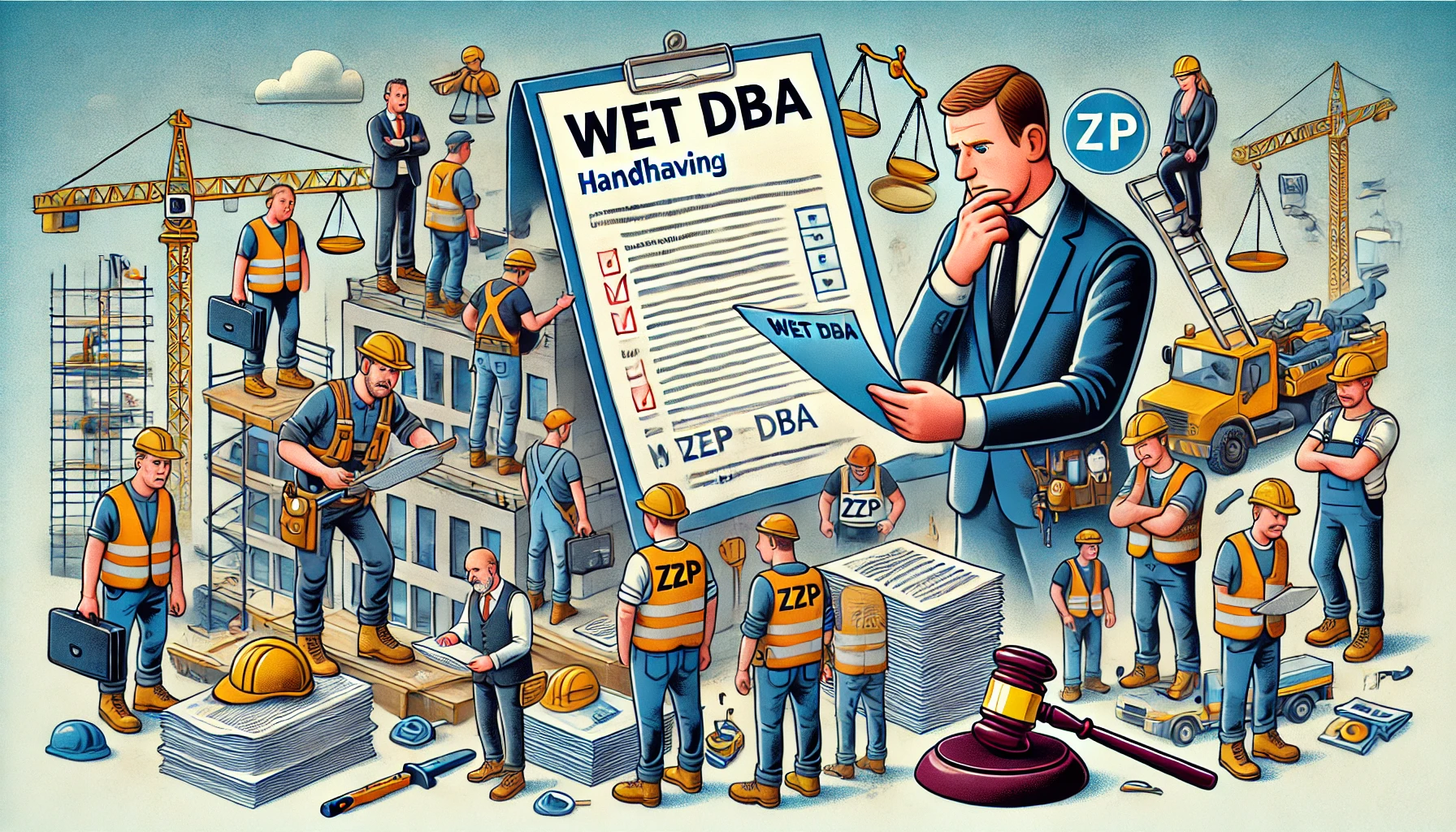 De Wet DBA en de handhaving vanaf 2025: Wat betekent dit voor zzp’ers en bouwbedrijven ...